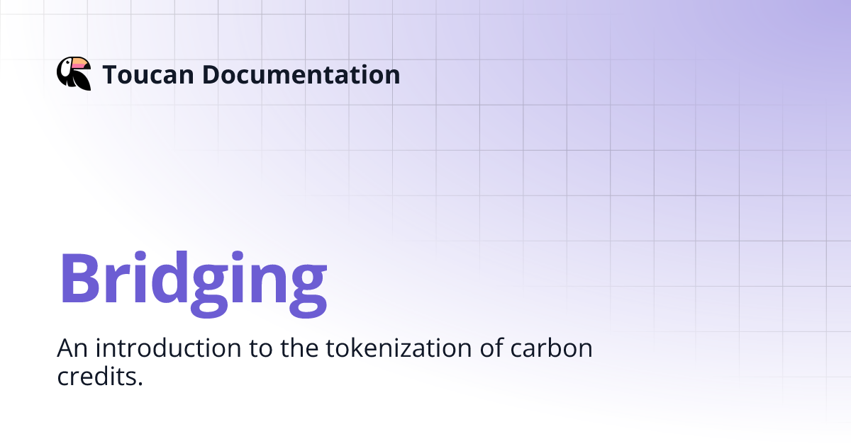 Bridging | Toucan Documentation